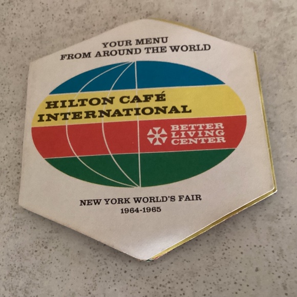 Vintage Menu NY Worlds Fair | Other | Vintage New York Worlds Fair Menu ...